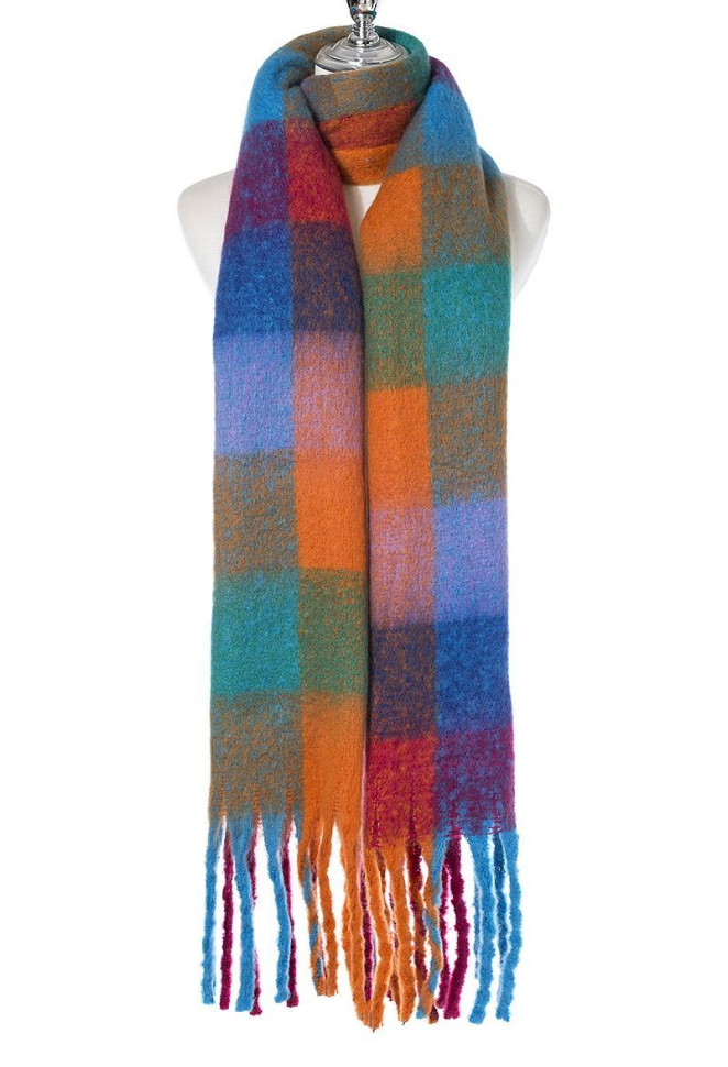 Lush Long Scarf - Berry | CALLA COLLECTIVE