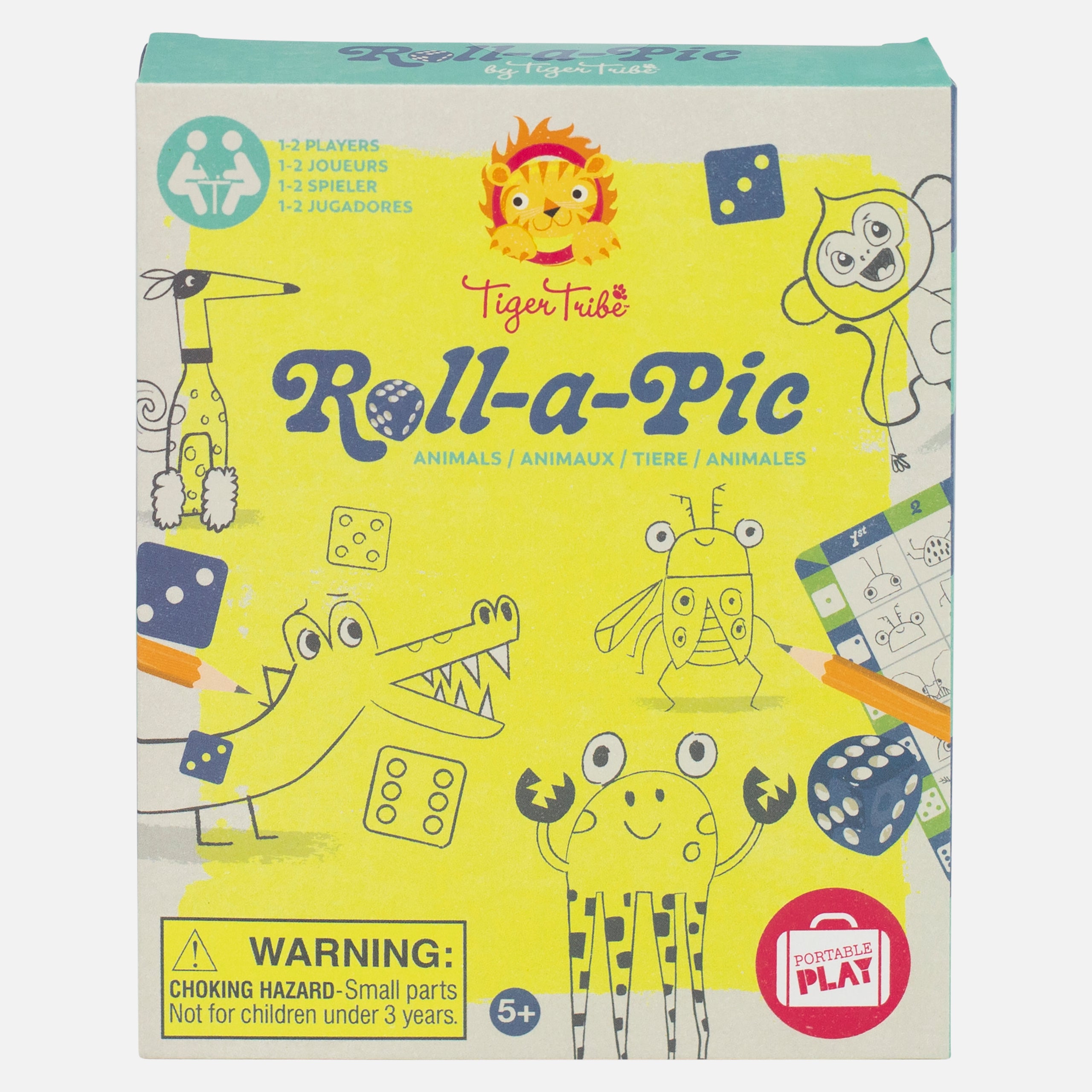 Roll-a-Pic - Animals - TIGER TRIBE - Ages 5 years+ | CALLA COLLECTIVE